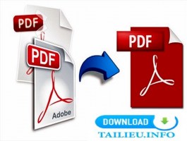 Phần mềm Ultra PDF Merger ghép nối file pdf miễn phí